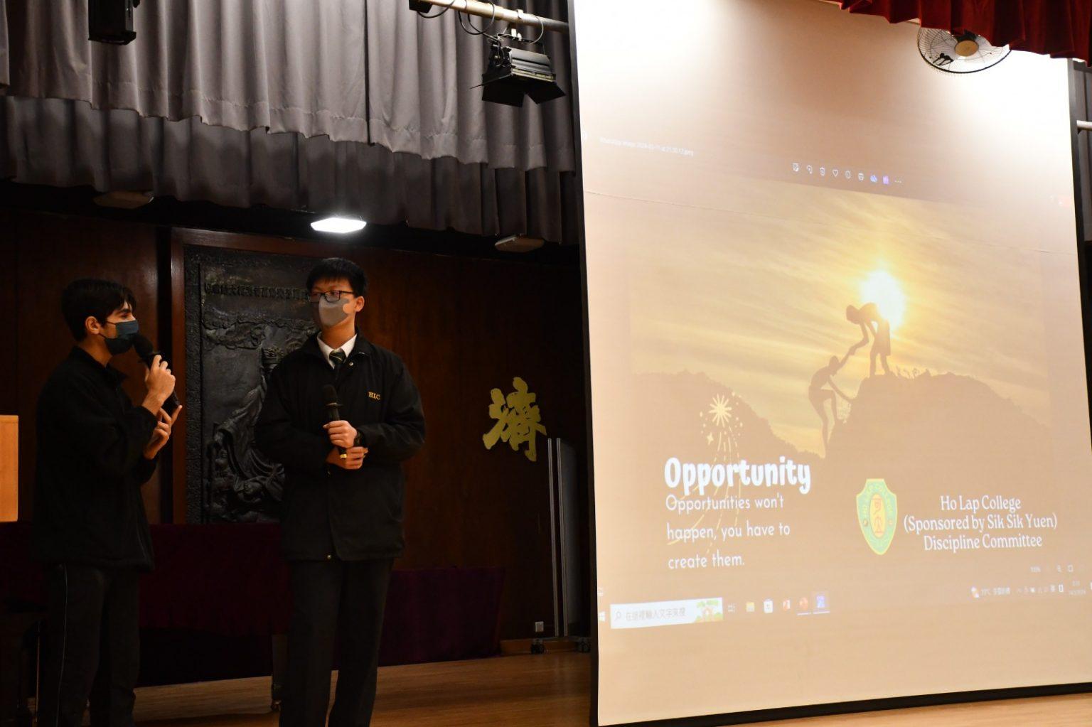 Racial Harmony Sharing – Ho Lap College